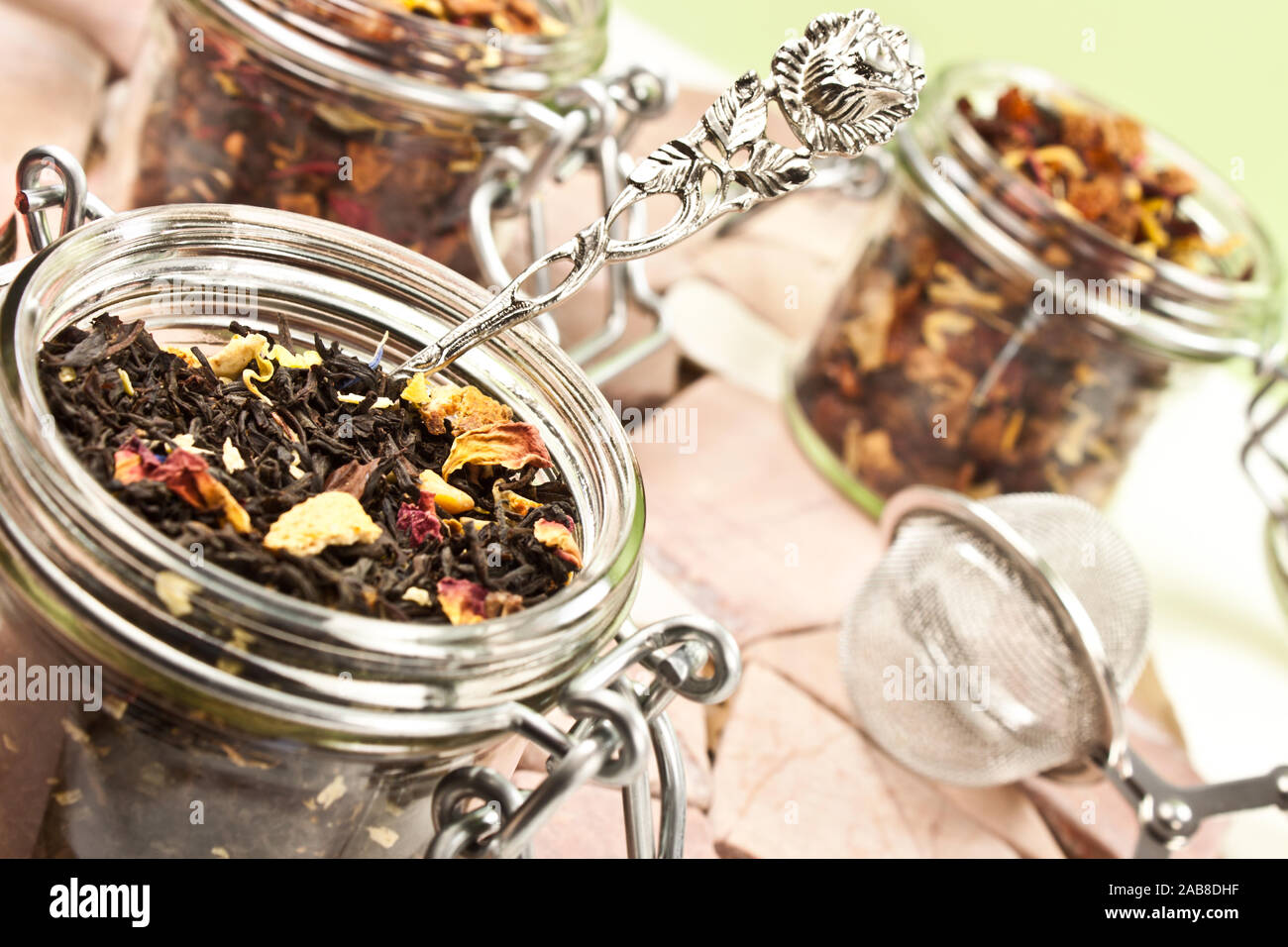 Various types tea in hi-res stock photography and images - Alamy
