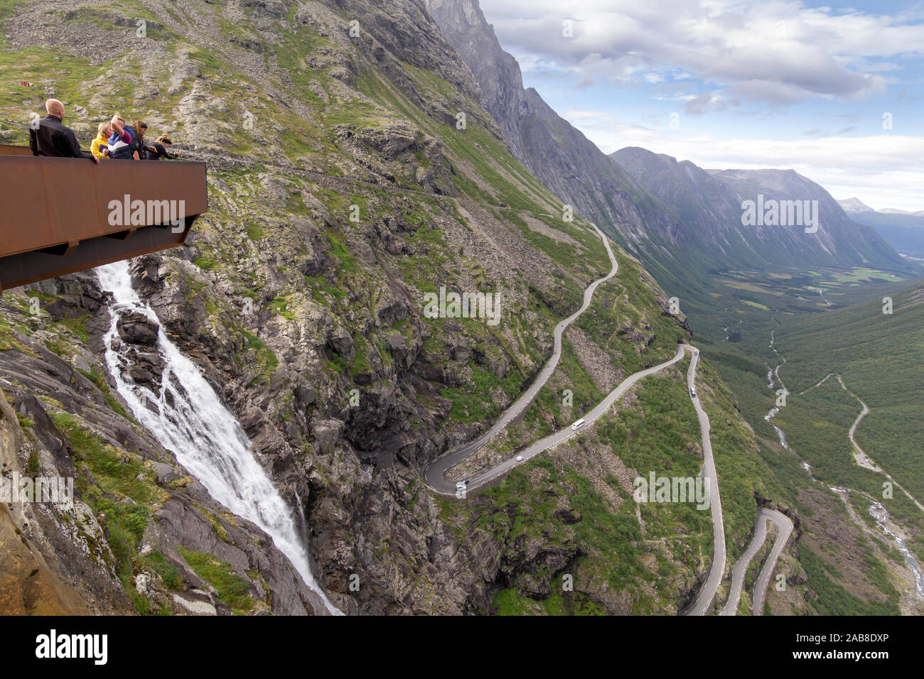 Trollstigen viewpoint hi-res stock photography and images - Alamy
