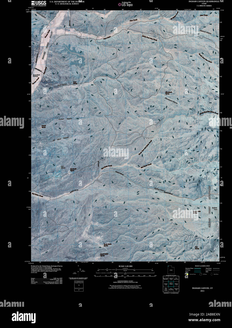 Map of ingham hi-res stock photography and images - Alamy