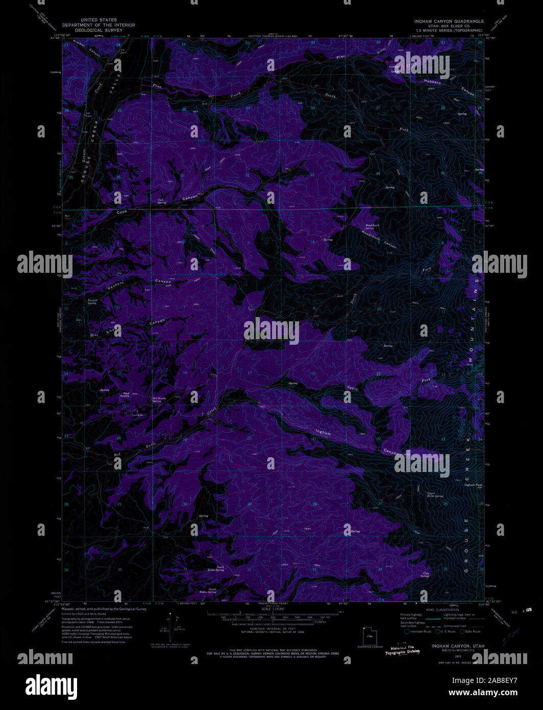 Map of ingham hi-res stock photography and images - Alamy