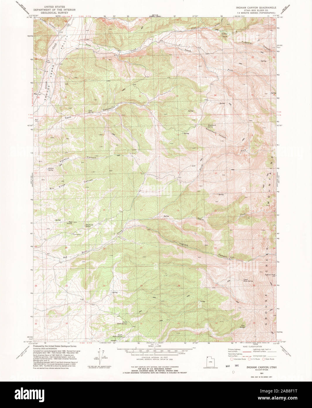 Map of ingham hi-res stock photography and images - Alamy