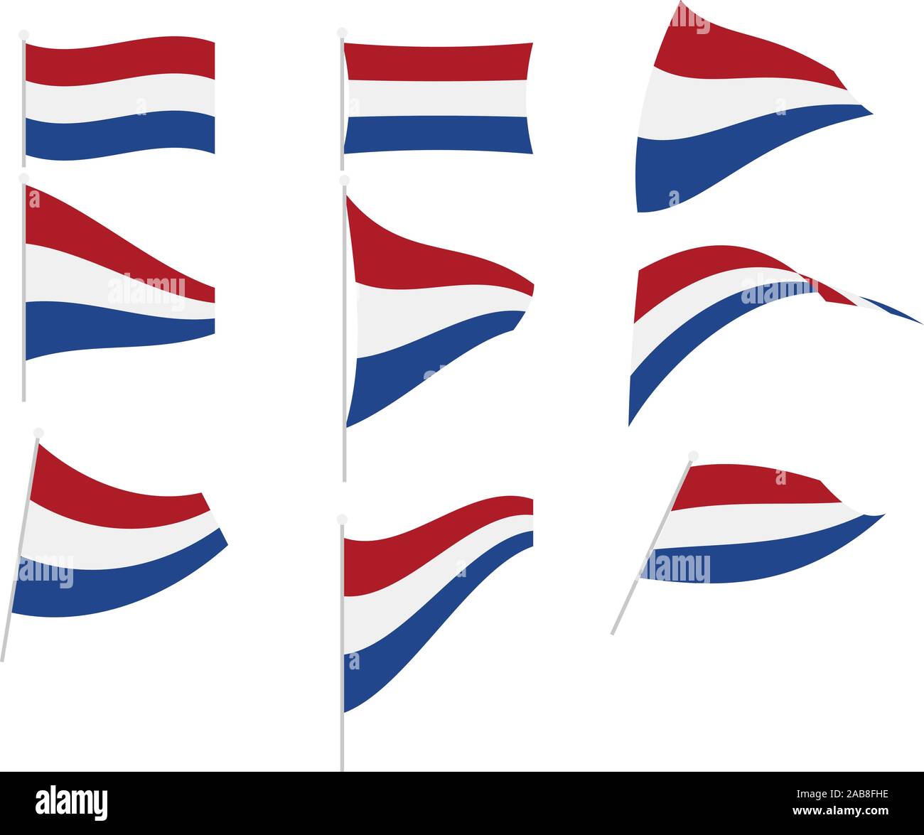 Flag of the netherlands Stock Vector Images - Alamy