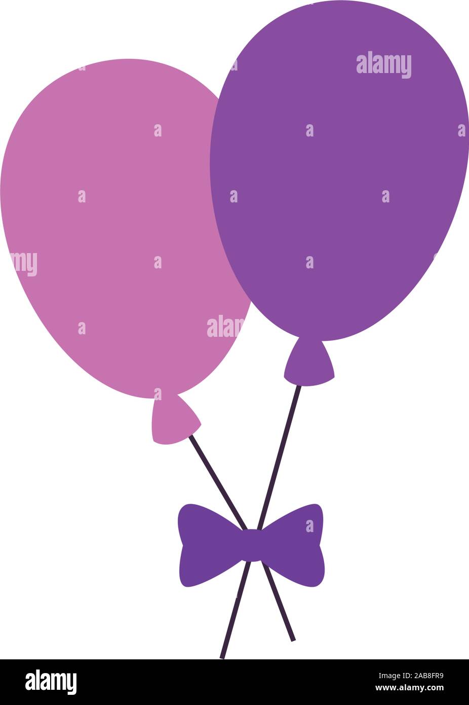 balloons helium air detailed style vector illustration design Stock ...