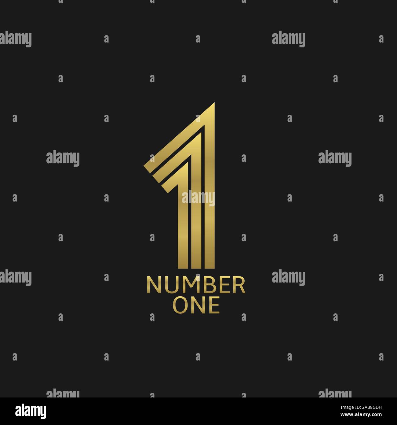 Number one icon Stock Vector Image & Art - Alamy