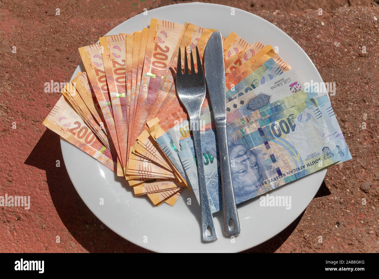 South african money rands hi-res stock photography and images - Alamy