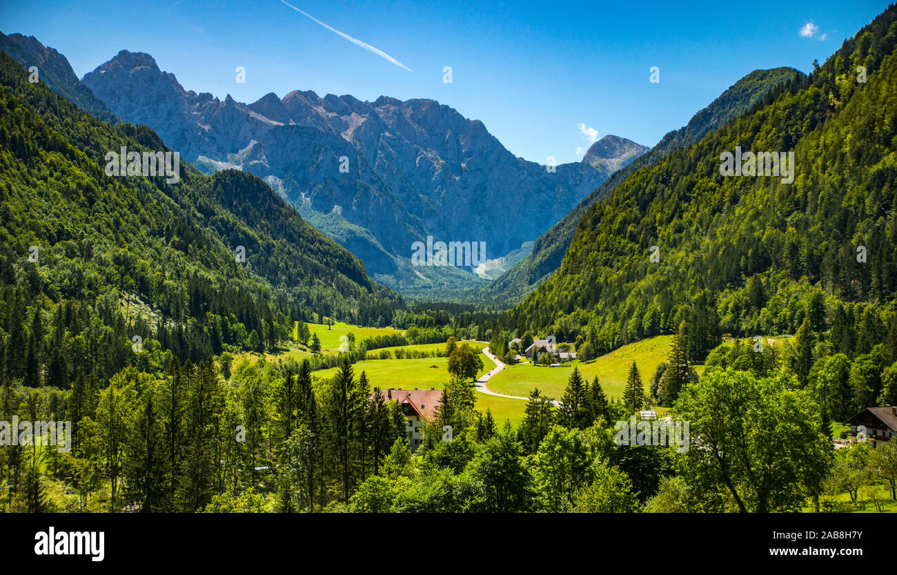 Mountains in logarska dolina hi-res stock photography and images - Alamy
