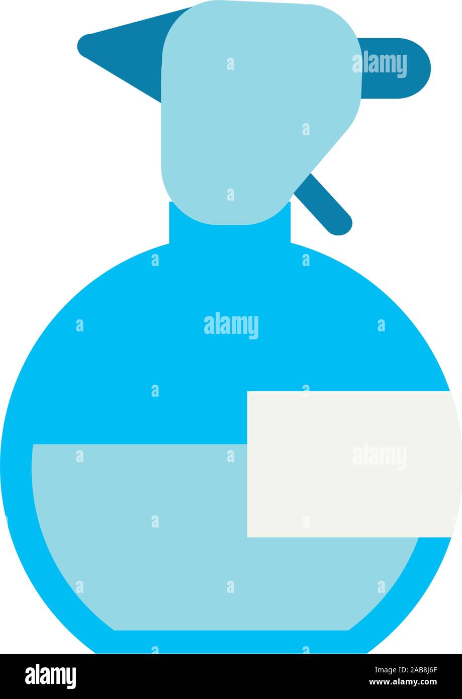 splash bottle of water flat style icon vector illustration design Stock ...