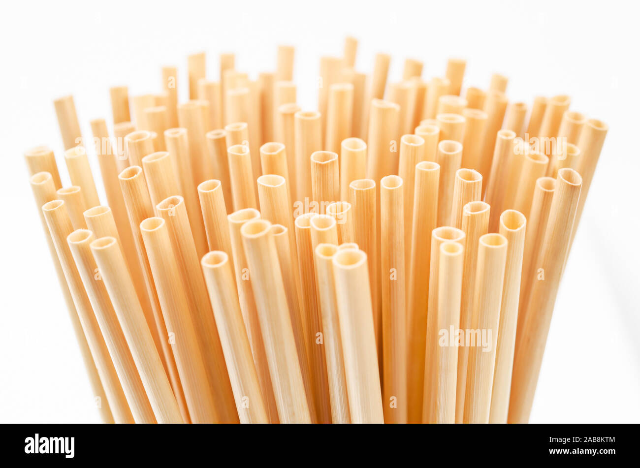 Wheat straw for drinking water. Zero waste concept Stock Photo - Alamy