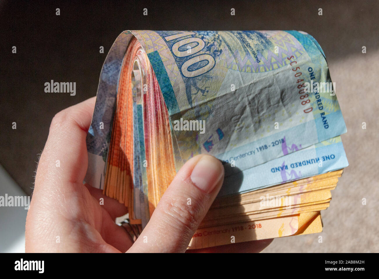 South african money rands hi-res stock photography and images - Alamy