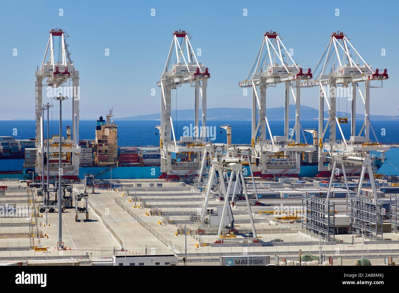 Morocco tangier strait gibraltar hi-res stock photography and images ...
