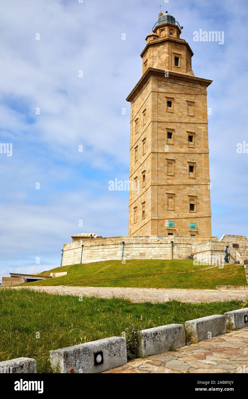 The tower of hercules hi-res stock photography and images - Alamy