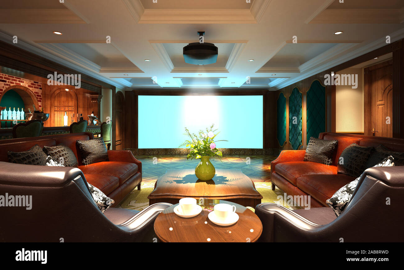 Private screening room hi-res stock photography and images - Alamy
