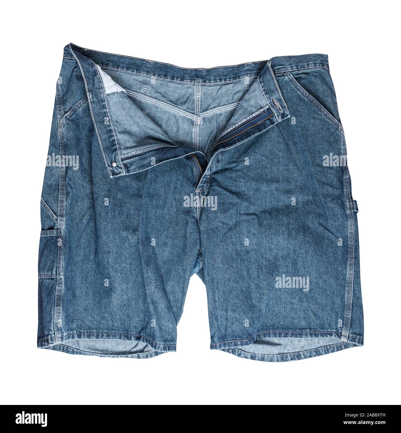 Unbuttoned jeans Cut Out Stock Images & Pictures - Alamy