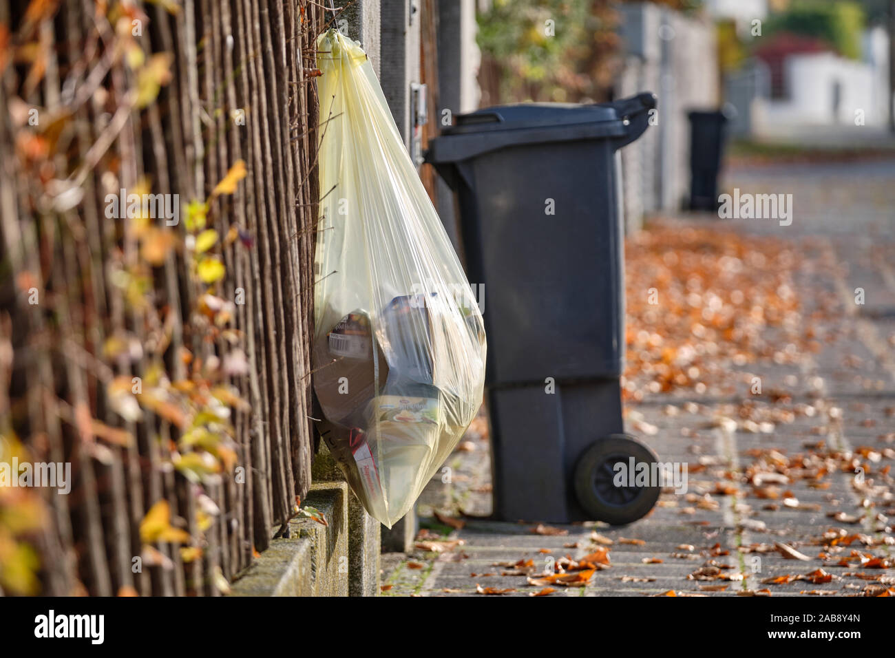 Recycling waste dustbin separation hi-res stock photography and images ...