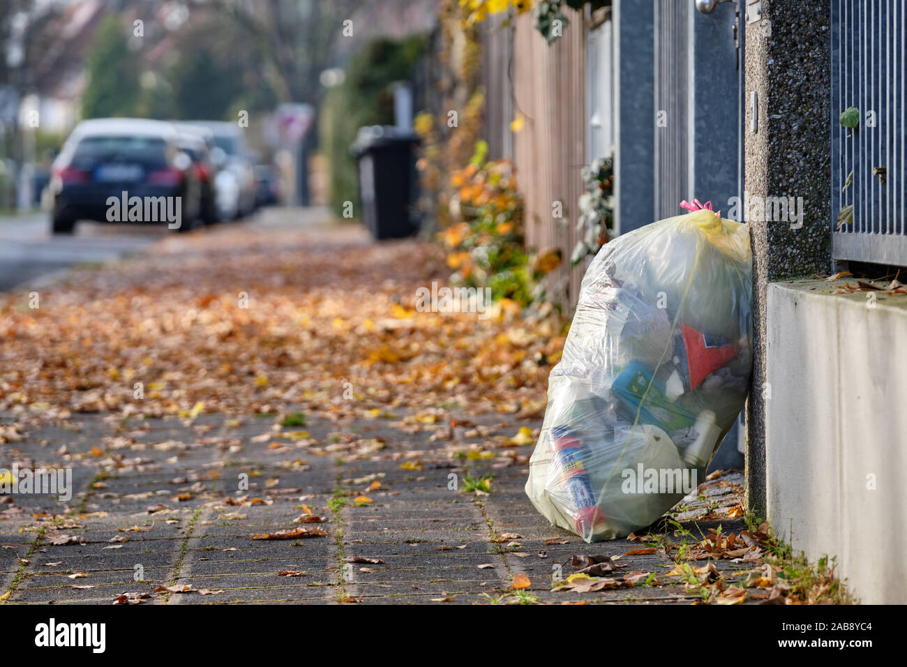 Recycling waste dustbin separation hi-res stock photography and images ...
