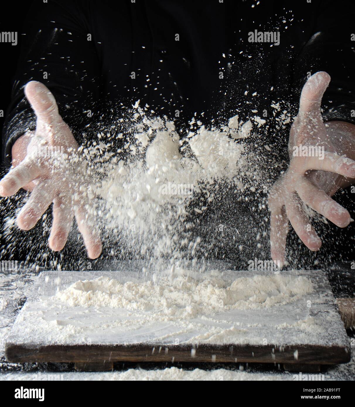 Flour Explosion High Resolution Stock Photography and Images - Alamy
