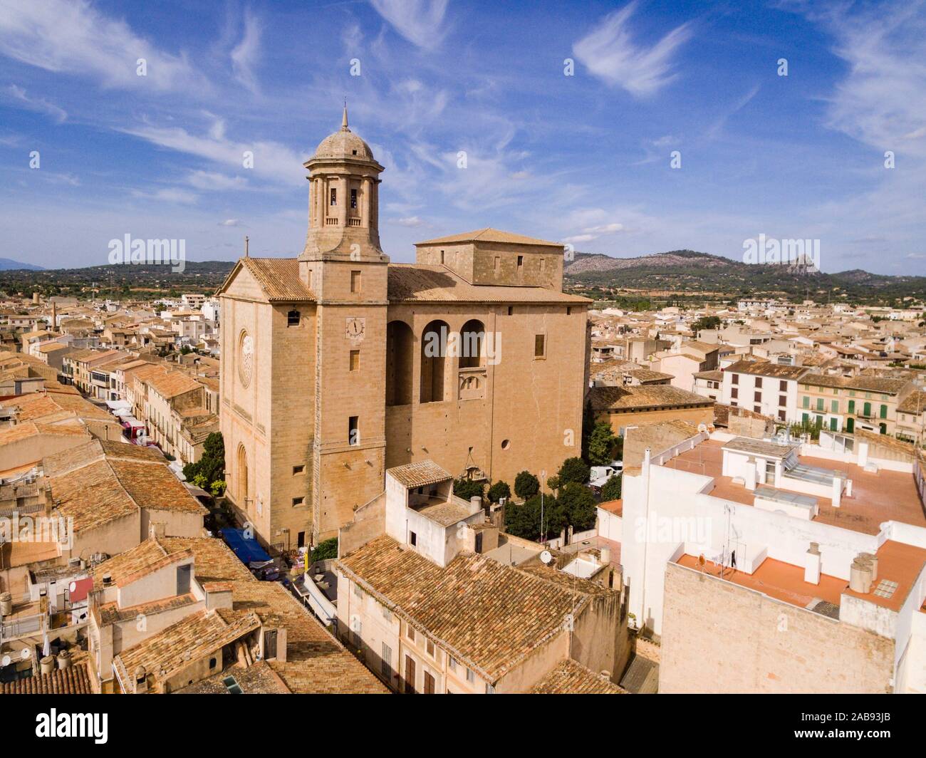 Llucmajor town view hi-res stock photography and images - Alamy