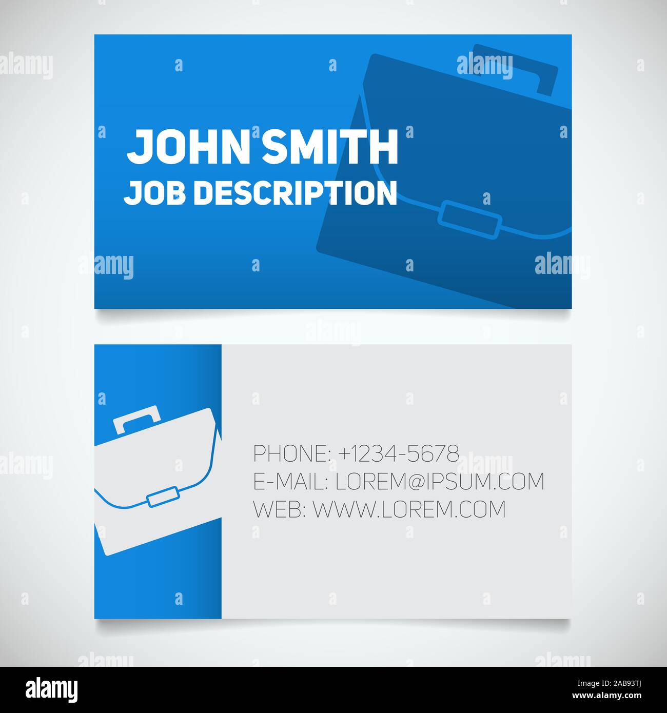 Advocate Visiting Card Design Sample