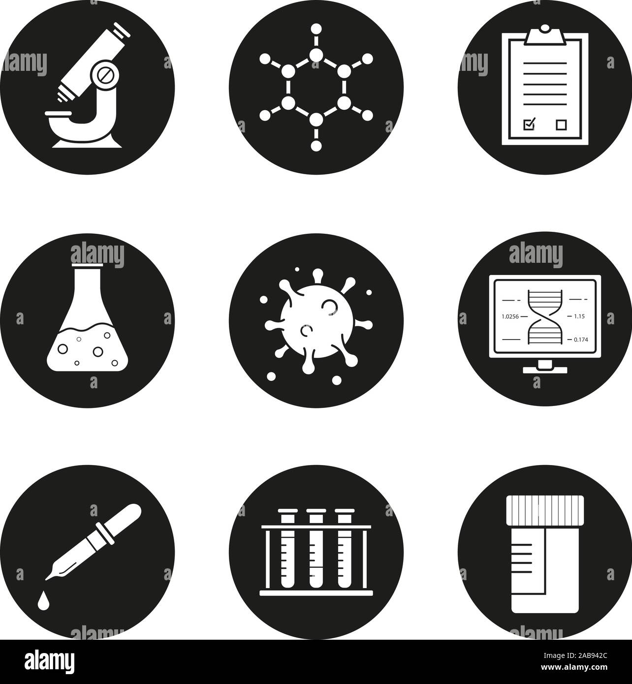 Molecular tests vector vectors hi-res stock photography and images - Alamy