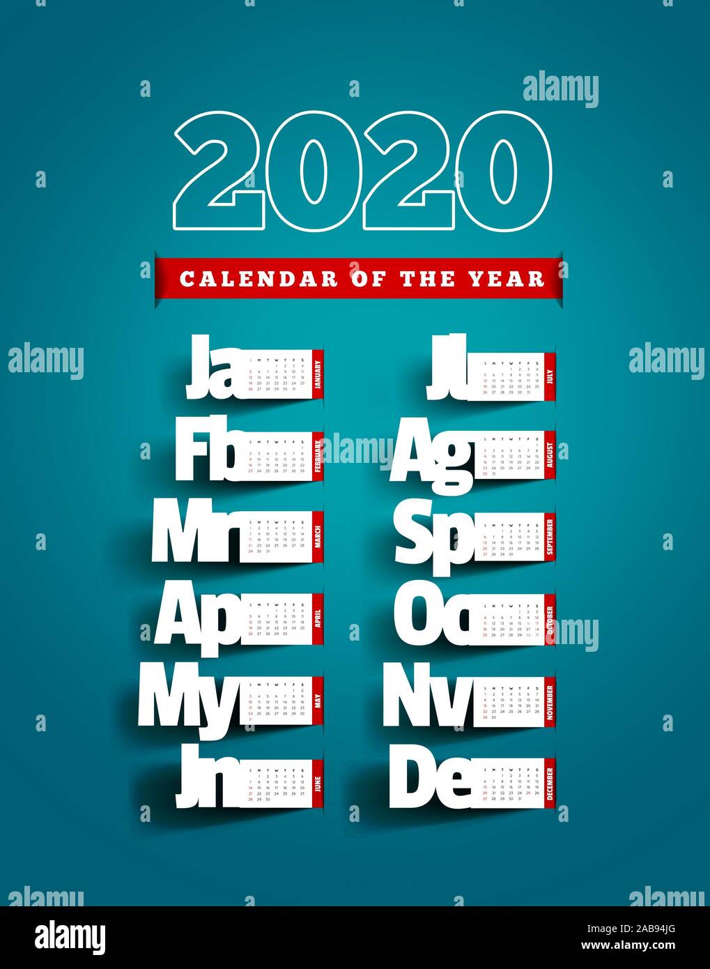 Yearly Calendar High Resolution Stock Photography and Images - Alamy