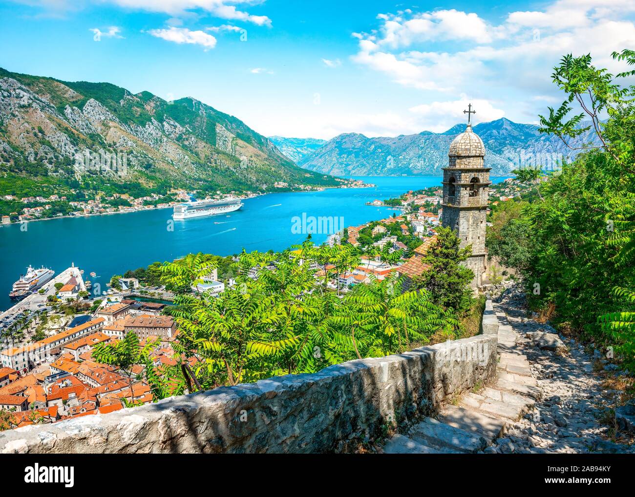 Kotor stairs hi-res stock photography and images - Alamy