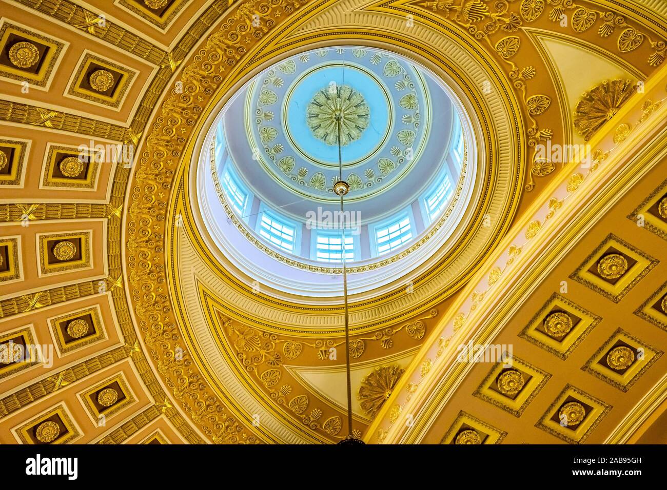 Us capitol ceiling hi-res stock photography and images - Alamy