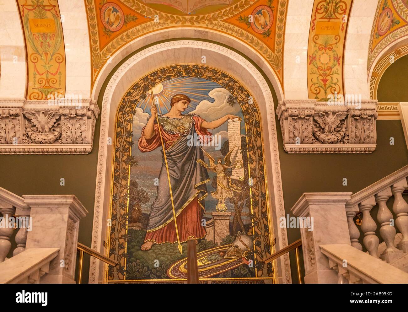 Mosaic by elihu vedder hi-res stock photography and images - Alamy