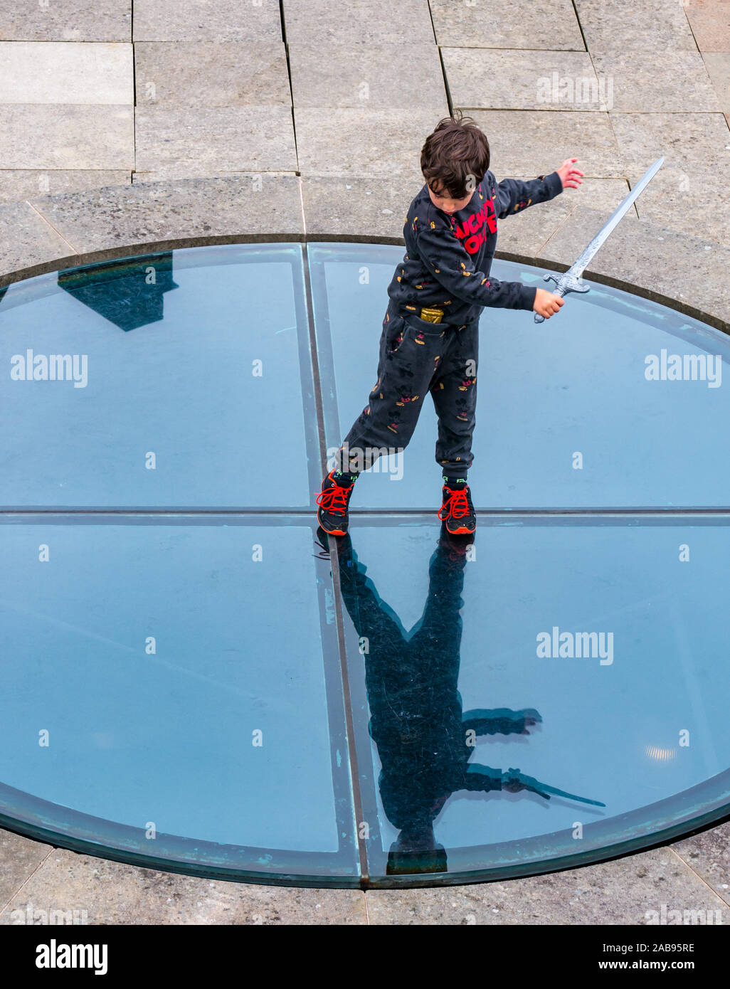 Child boy sword hi-res stock photography and images - Alamy