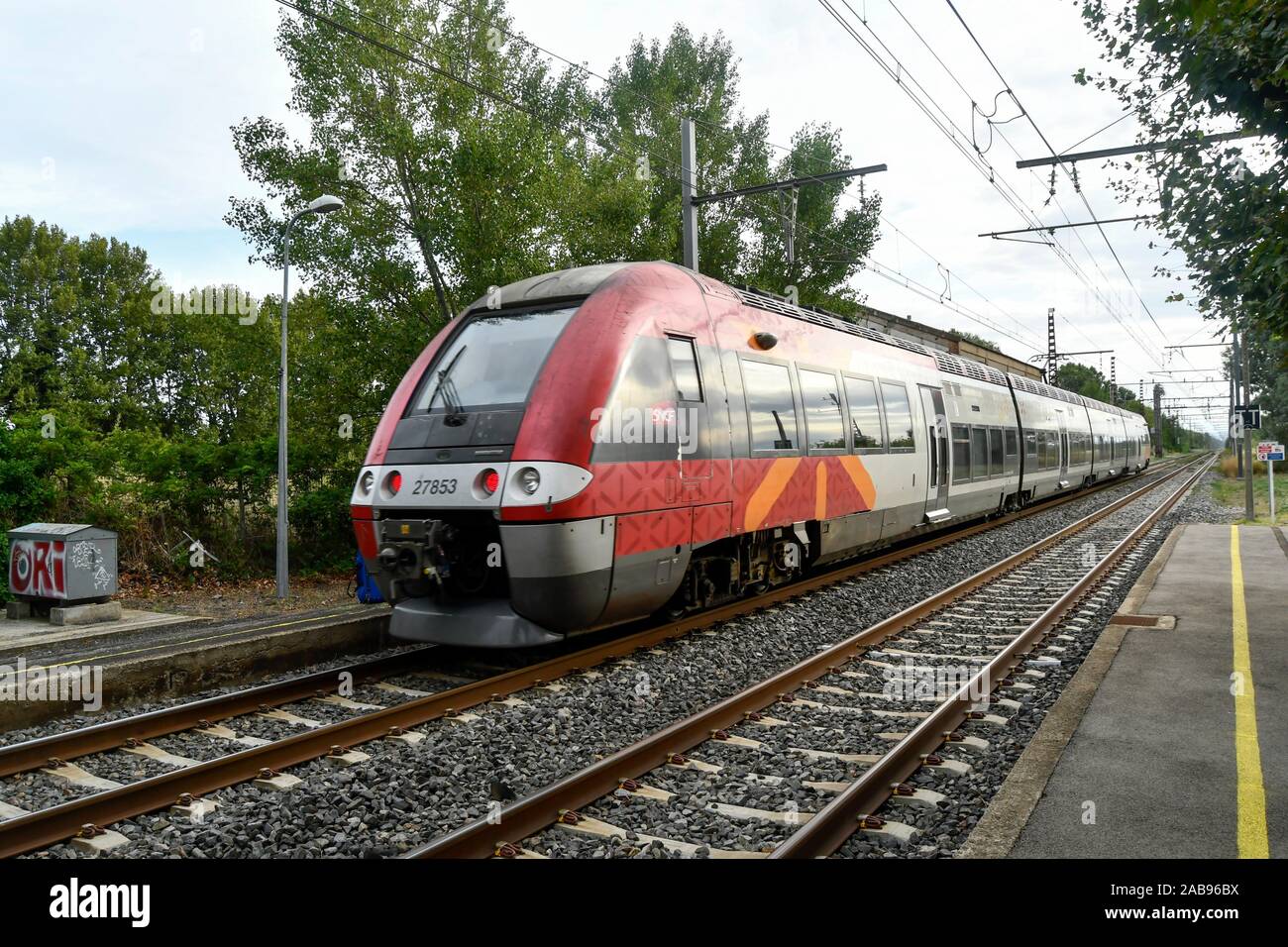 French electric locomotive hi-res stock photography and images - Alamy