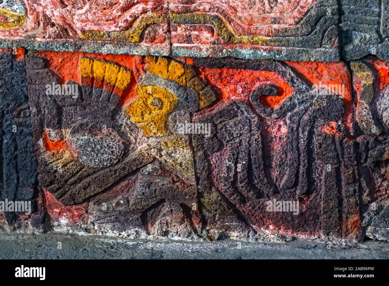 Aztec Warrior Graffiti