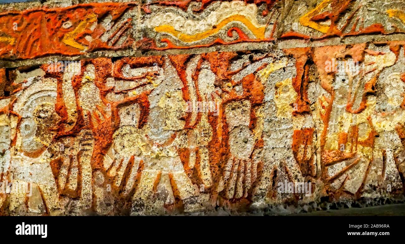 Aztec eagle carving hi-res stock photography and images - Alamy