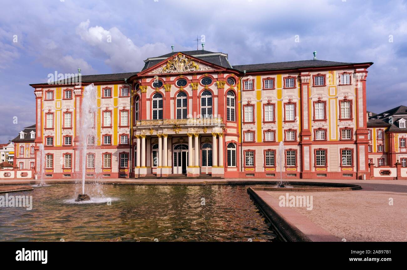 Bruchsal Castle Baden Wuerttemberg High Resolution Stock Photography ...