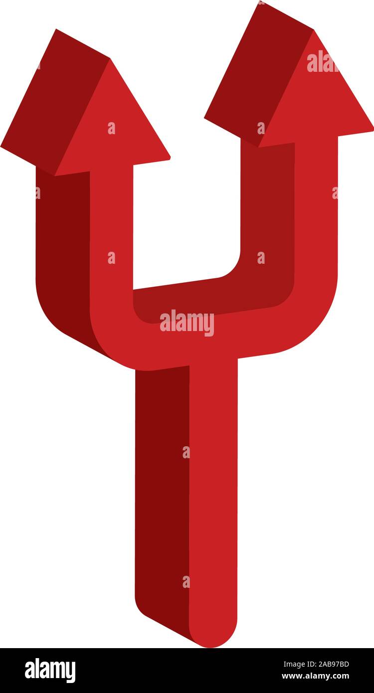 Intersection arrows icon Stock Vector Images - Alamy