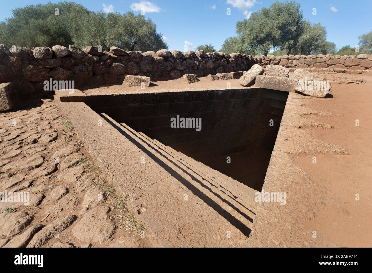 Well of santa cristina hi-res stock photography and images - Alamy