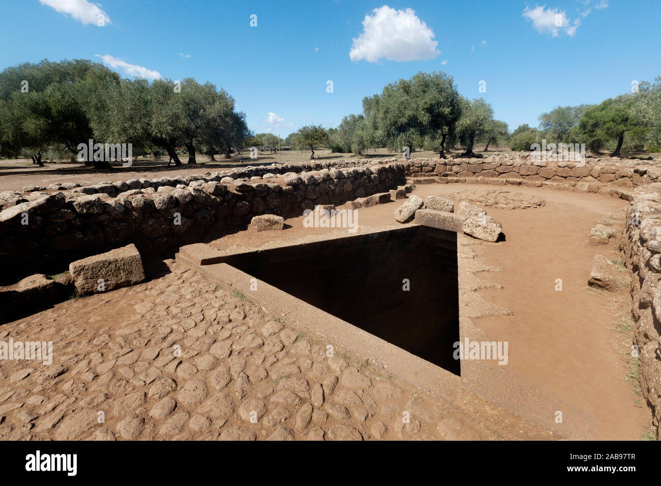Well of santa cristina hi-res stock photography and images - Alamy