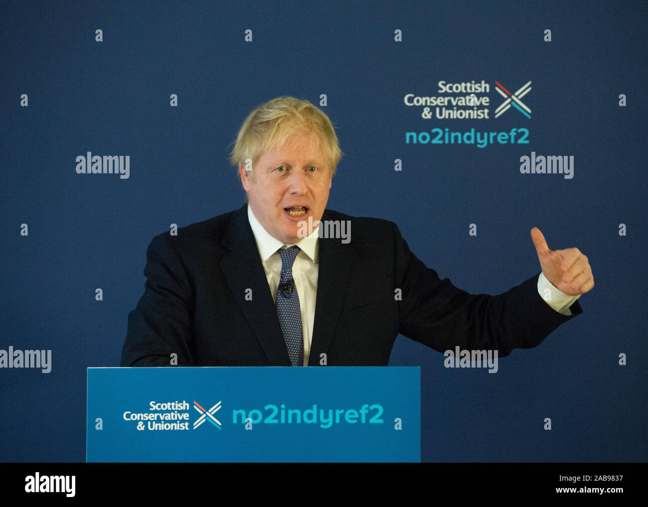 Leader of the conservbative and unionist party hi-res stock photography ...