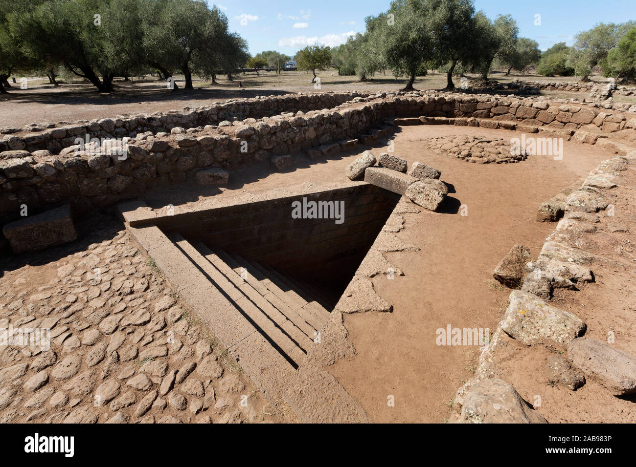 Well of santa cristina hi-res stock photography and images - Alamy