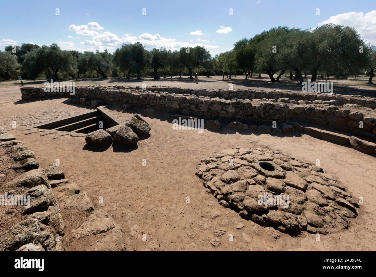 The well of santa cristina hi-res stock photography and images - Alamy