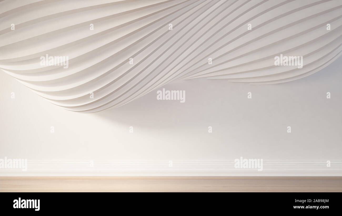 White interior background. 3d rendering, 3d illustration Stock Photo ...