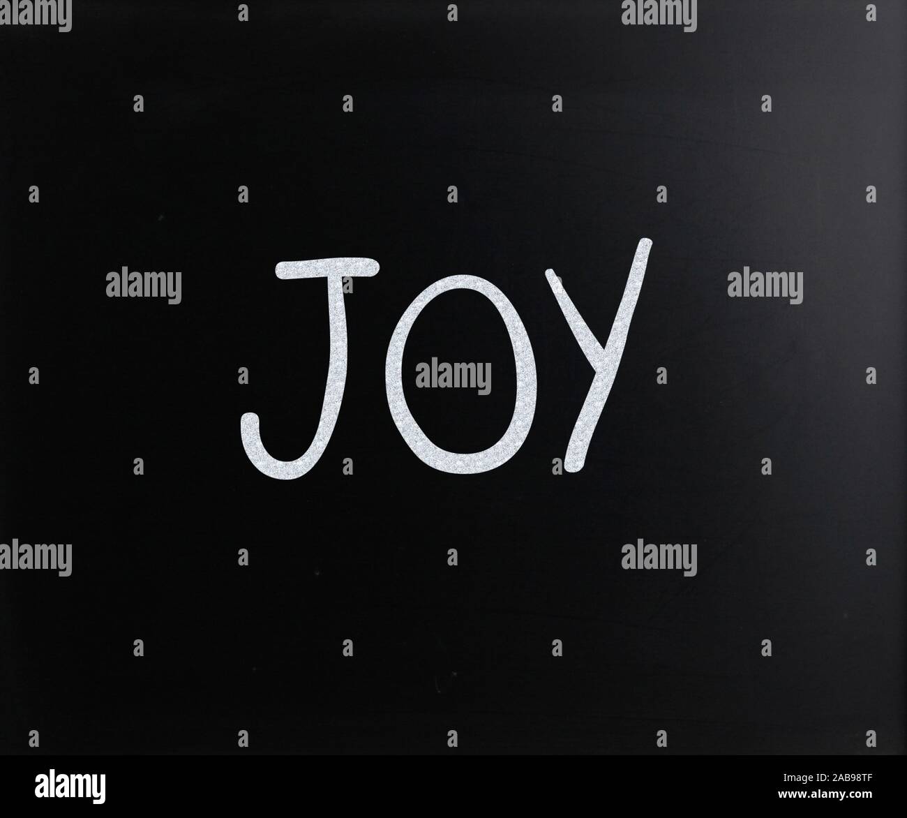 The Word Joy Cursive
