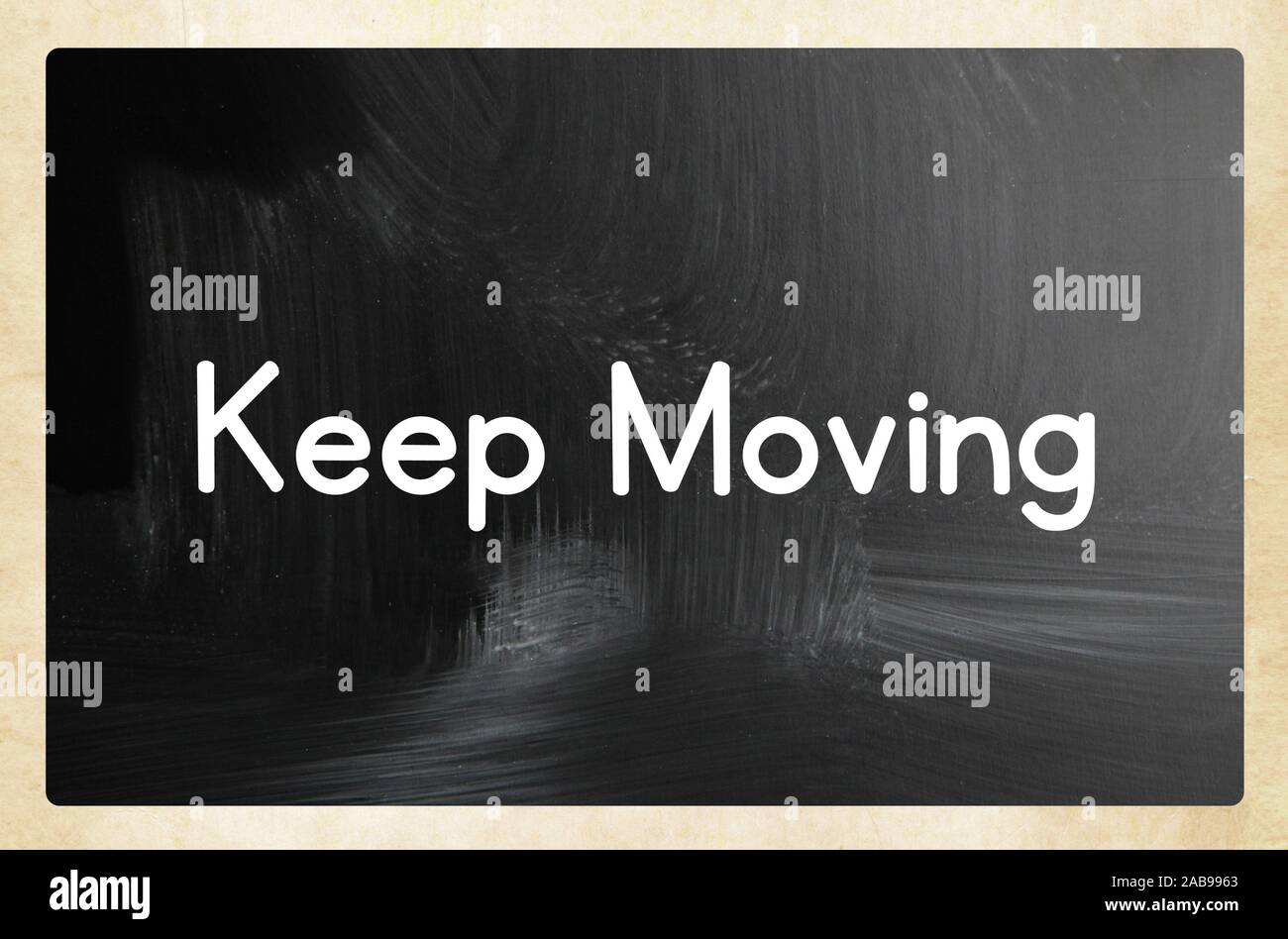 Keep moving sign hi-res stock photography and images - Alamy