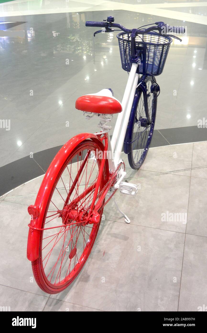 red white and blue bike - Il Cascinone