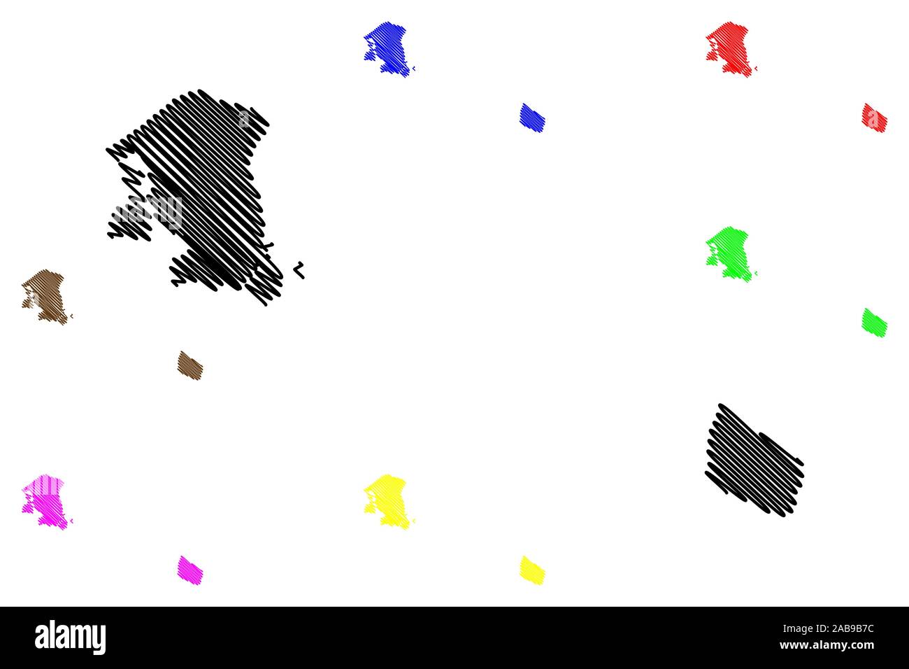 Hillerod map Stock Vector Images - Alamy