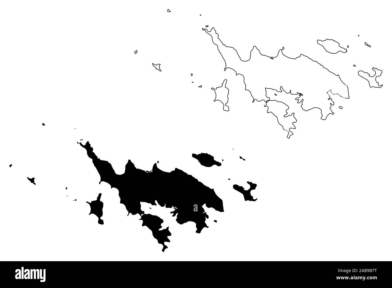 Culebra travel map Stock Vector Images - Alamy