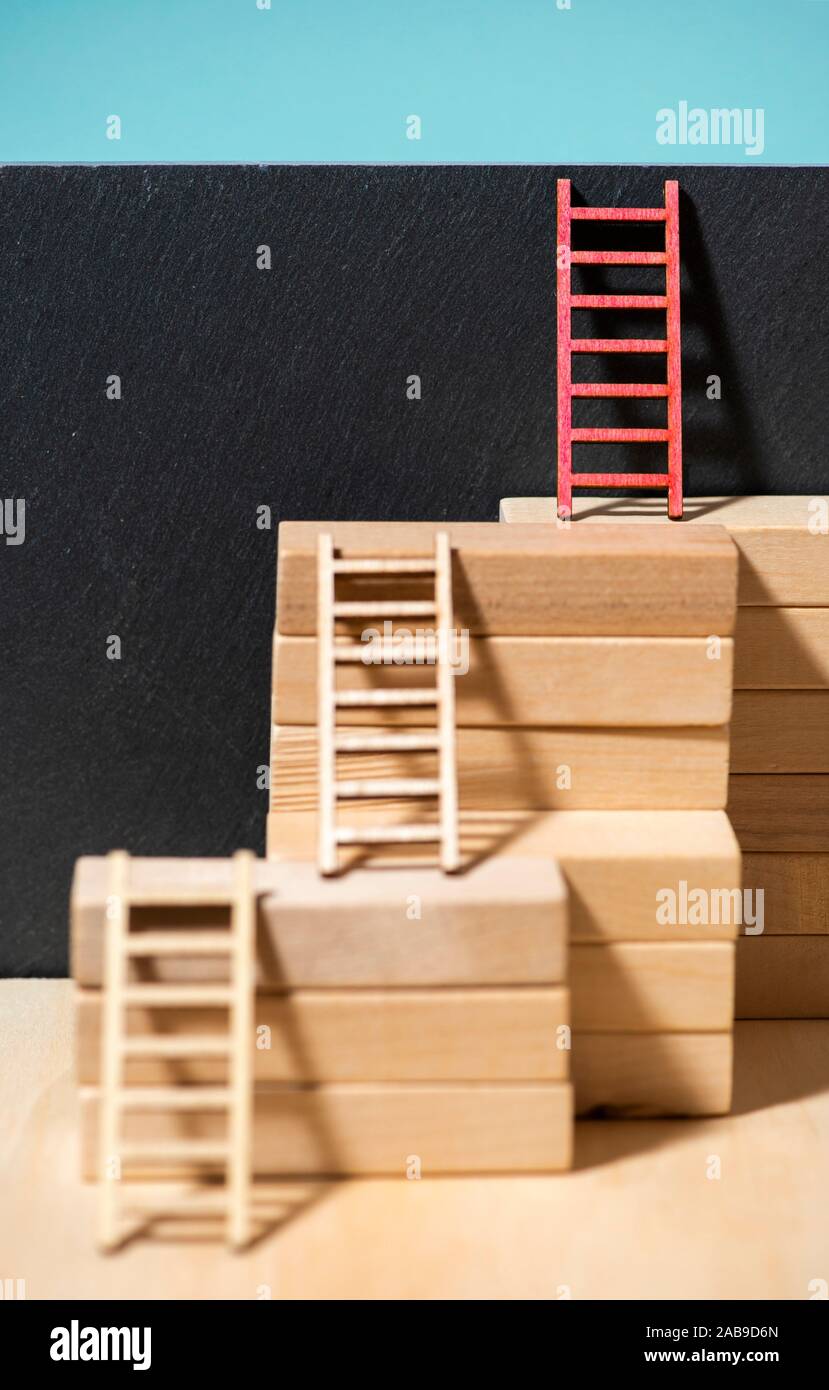 Opportunity concept ladders hi-res stock photography and images - Alamy