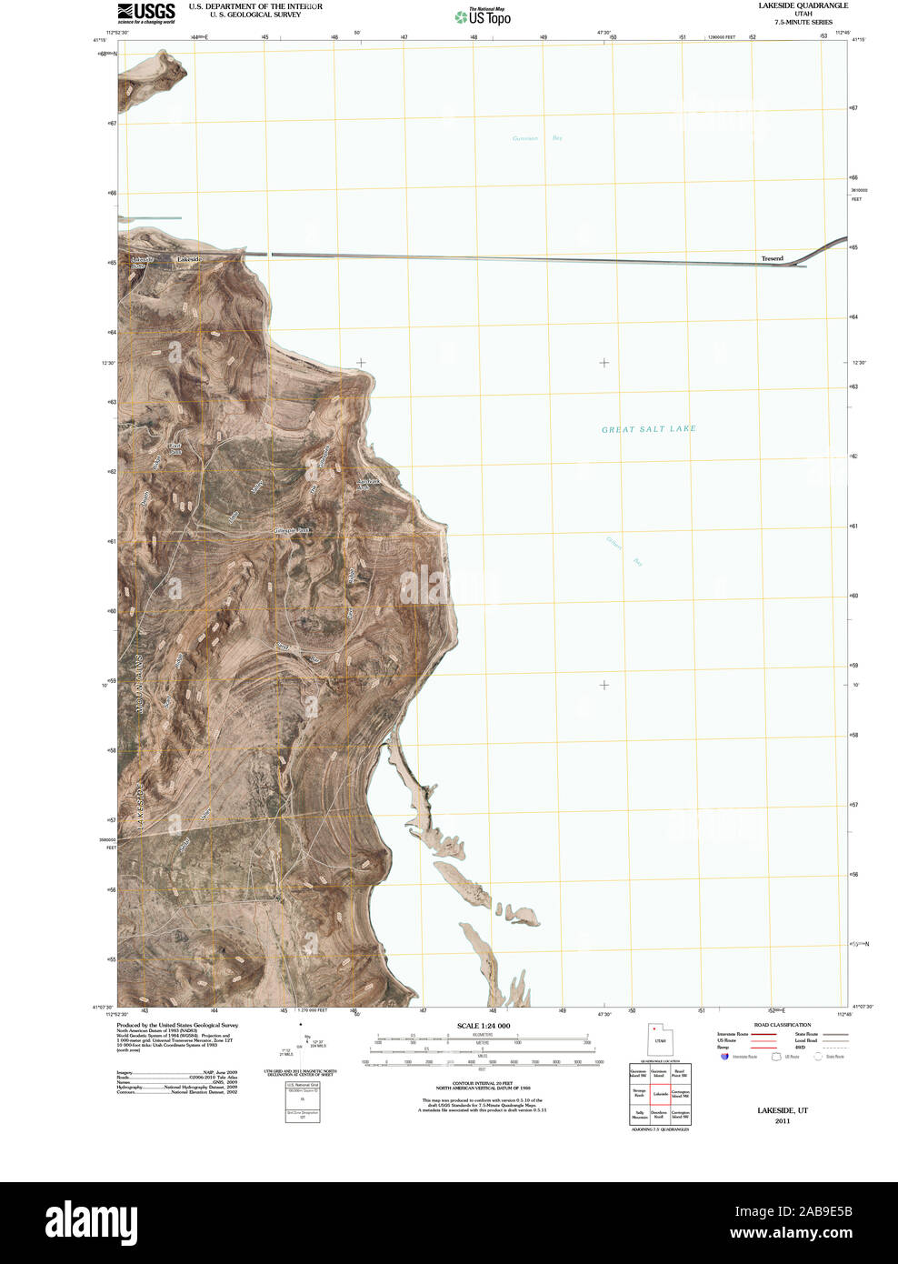 Lakeside map Cut Out Stock Images & Pictures - Alamy