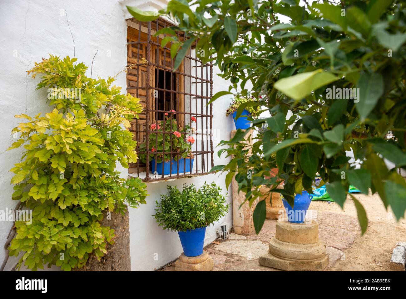 Typical Andalusian Courtyard High Resolution Stock Photography and ...