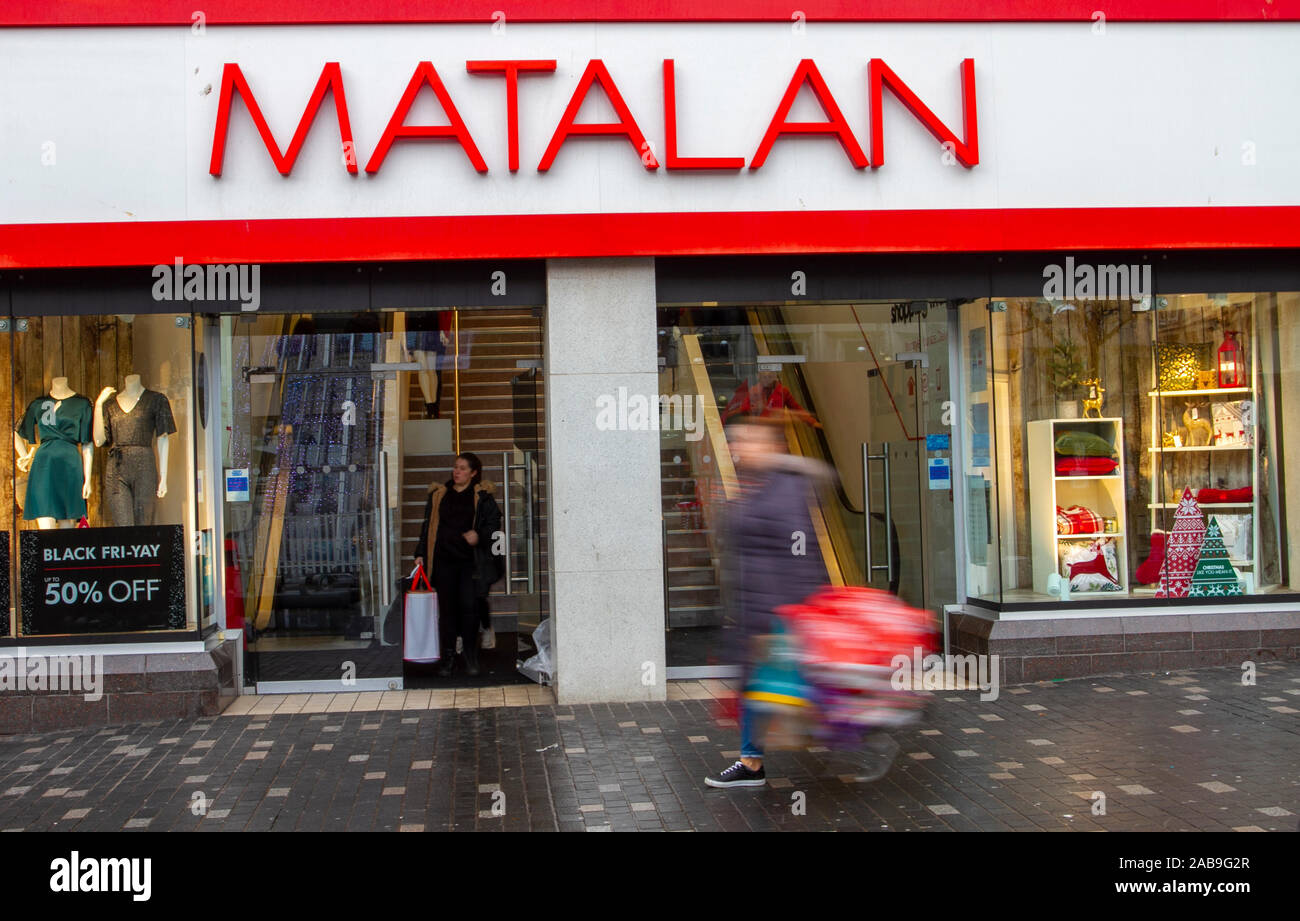 Matalan shop sign hi-res stock photography and images - Alamy