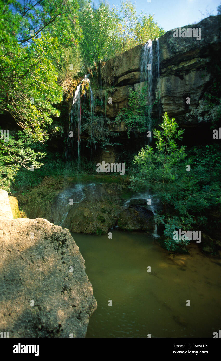 Ste Victoire Mountain Cascade of the Bayon river Stock Photo - Alamy