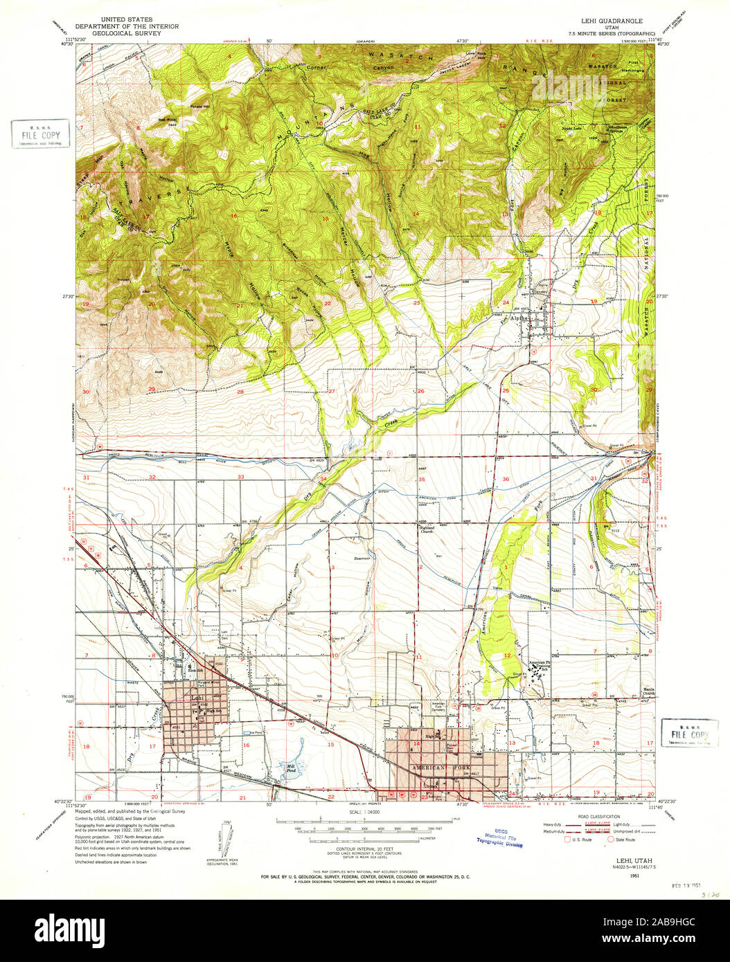 Lehi map hi-res stock photography and images - Alamy